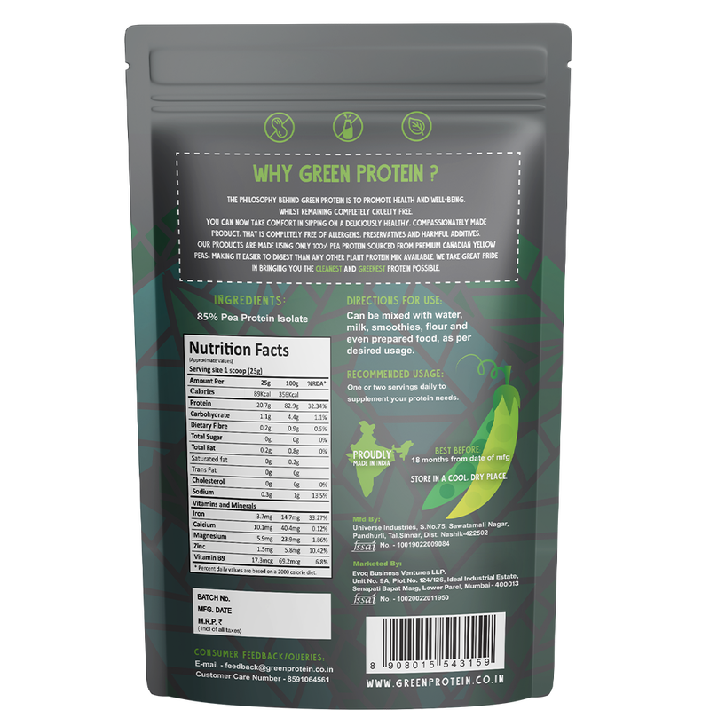 Buy High-Quality Pure Protein Powder - Green Protein