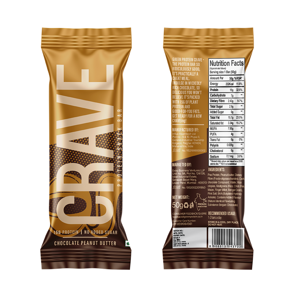 Crave Protein Bar | Green Protein