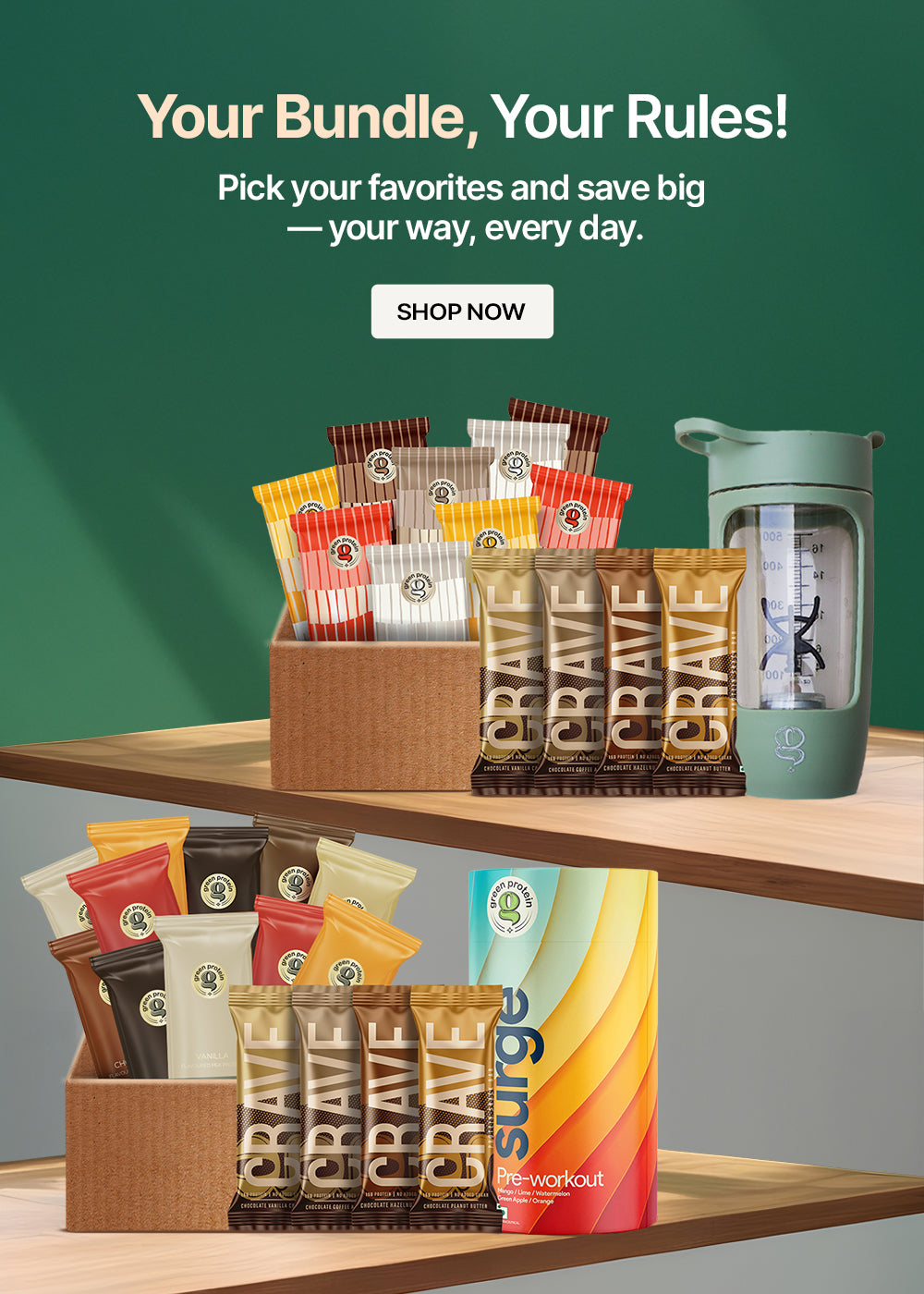 Green Protein: Delicious Vegan Premium Plant Protein