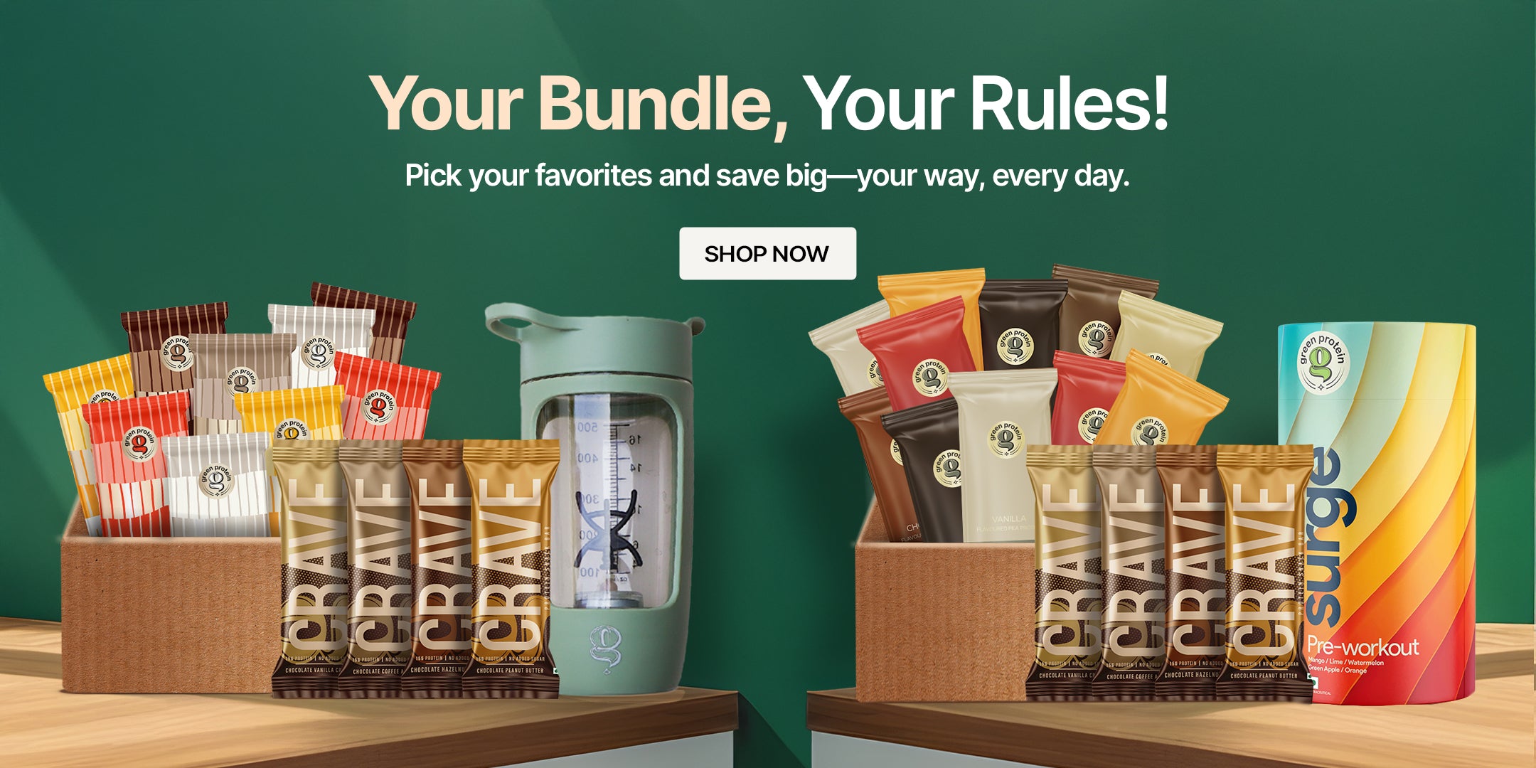 Green Protein: Delicious Vegan Premium Plant Protein