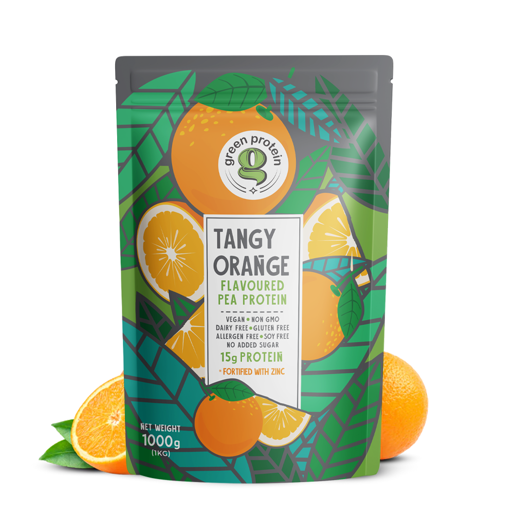 Buy Tangy Orange Protein Pouch 1kg - Green Protein