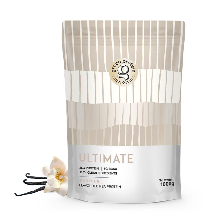 Buy Vanilla Pouch 1Kg - Plant-Based Protein | Green Protein