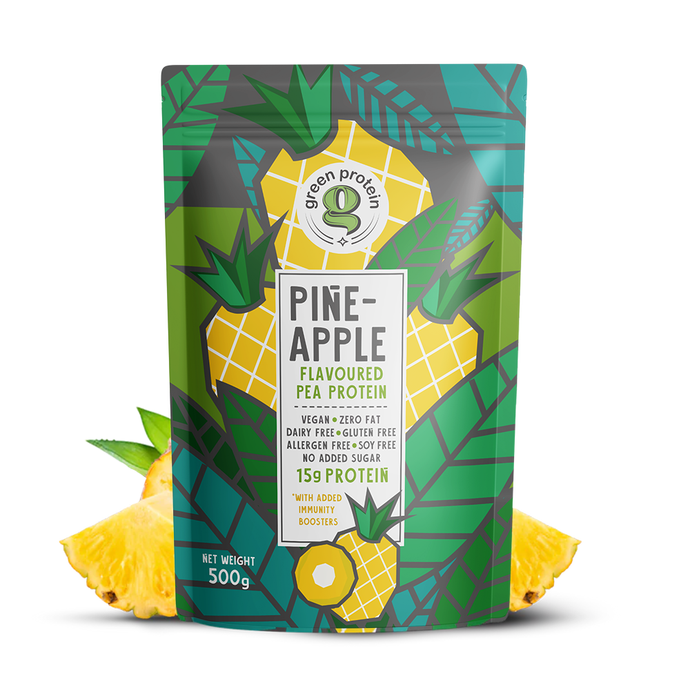 Delicious Pineapple Pouch - Premium Fruity Flavour | Green Protein